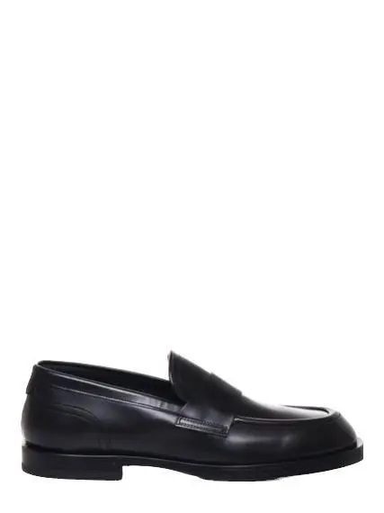 Dolce & Gabbana Round Toe Loafers - Black