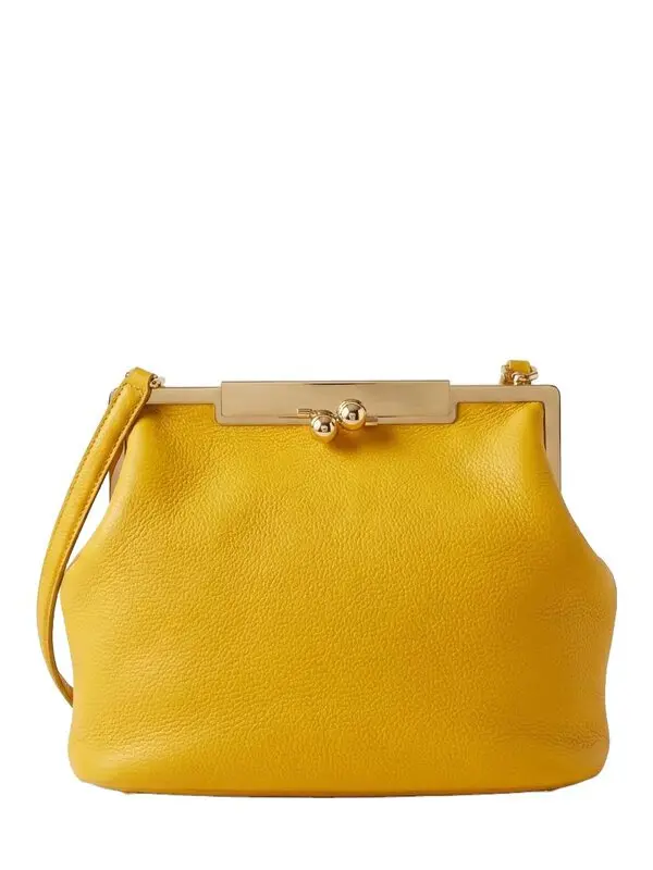 Dolce & Gabbana Ball Buckle Shoulder Bag - Brown