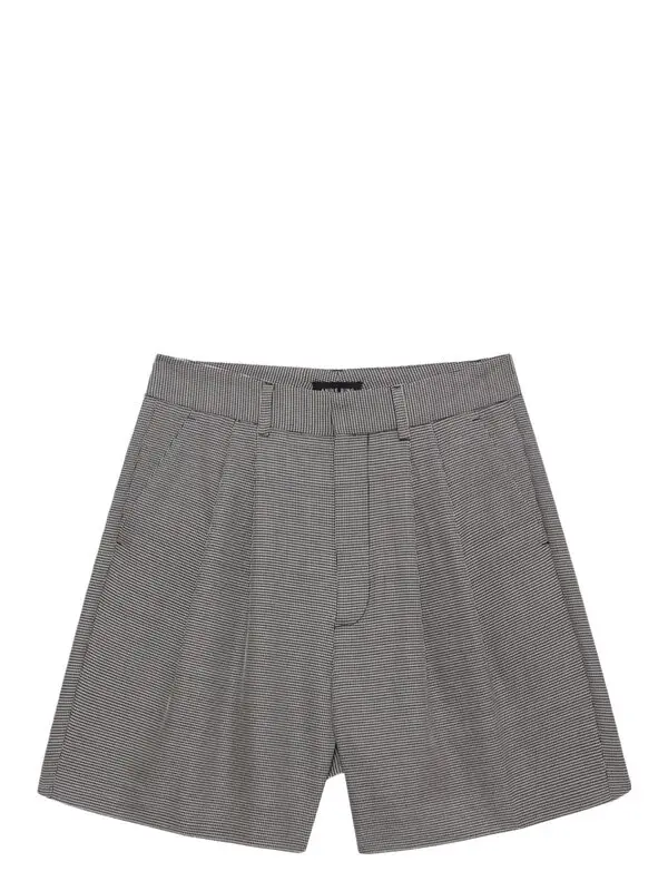 ANINE BING Belt Loop Shorts - Gray