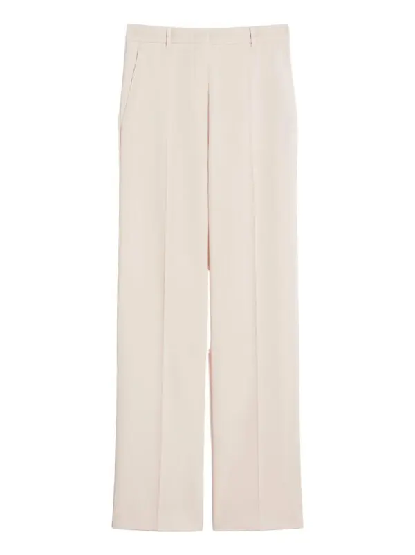 Max Mara Quasar Wool Trousers - Pink