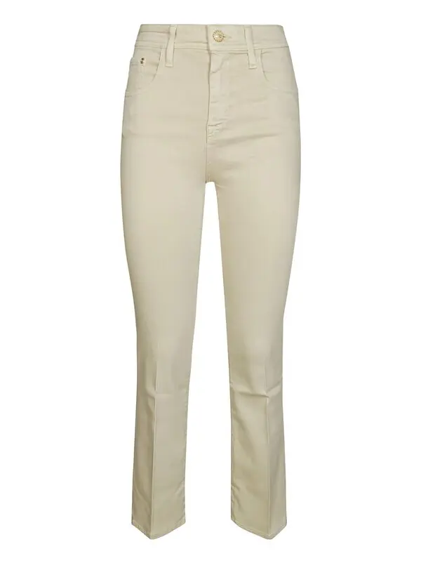 Jacob Cohen Logo Embroidered Jeans - Nude