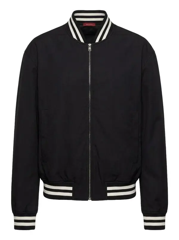 Gucci Long-sleeved Zipped Jacket - Black