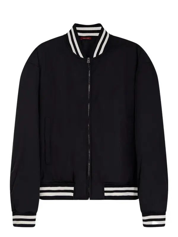 Gucci Long-sleeved Zipped Jacket - Black