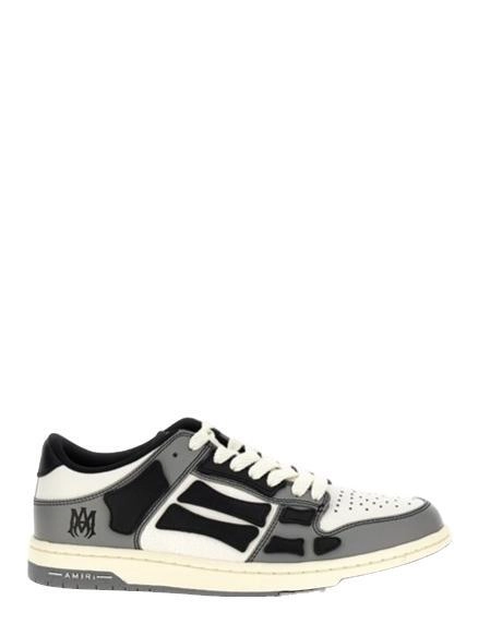 Amiri Varsity Skel Top Low Sneakers - Black