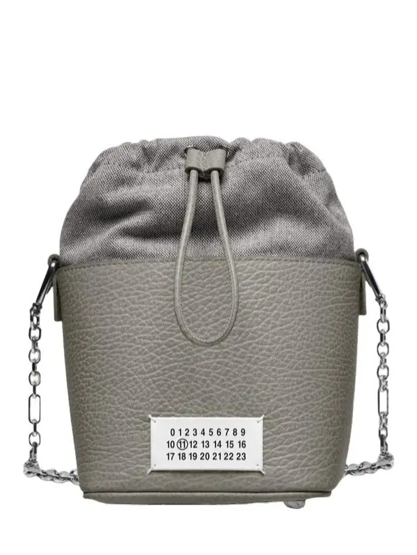 MAISON MARGIELA 5ac Bucket Bag - Pebble Gray