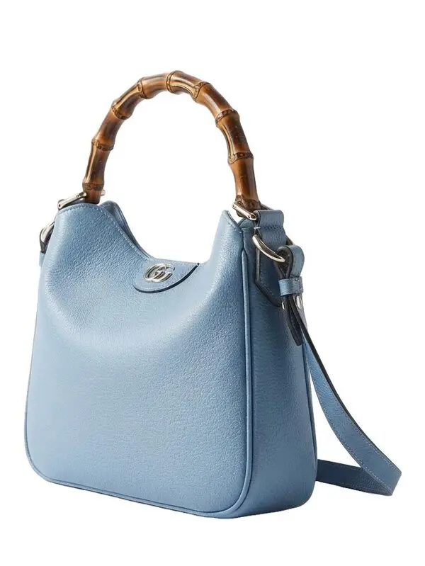 Gucci Diana Small Shoulder Bag With Bamboo Handle - Gradient Light Blue