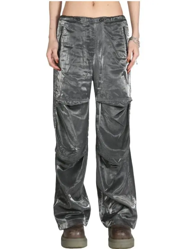 DIESEL® P-rodige Satin Cargo Pants - Black