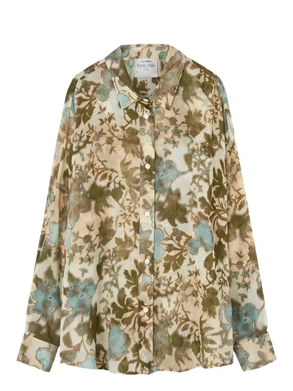 FORTE_FORTE Bloom Mist Shirt - No