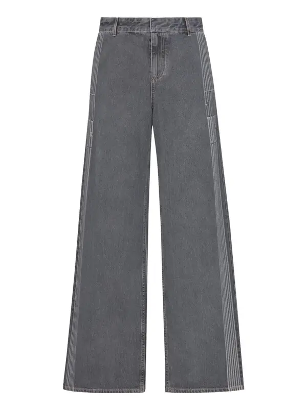 Dior Dioralps Flared Jeans - Grey