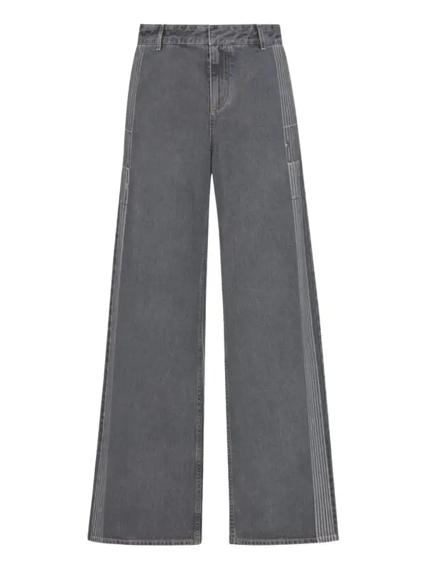 Dior Dioralps Flared Jeans - Grey