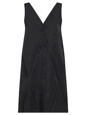 MAISON MARGIELA Sleeveless V-neck Mini Dress - Black