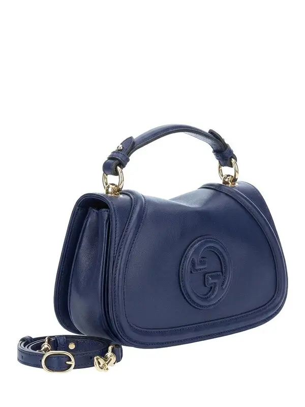 Gucci Blondie Small Top Handle Bag - Blue