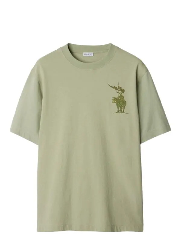 Burberry Polo Ralph Lauren Logo-embroidered Straight Hem Polo Shirt - Artichoke