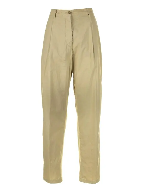 Aspesi Tailored Straight Leg Pants - Nude