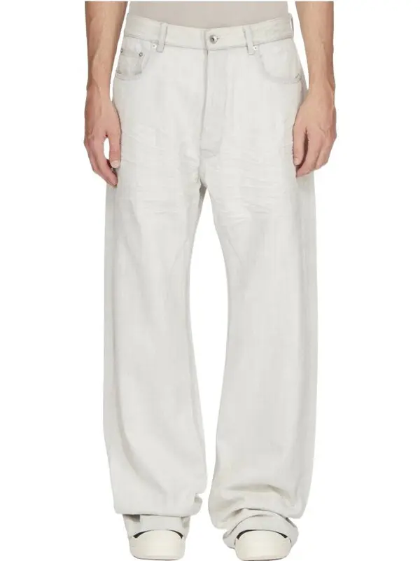 Rick Owens Wide-leg Jeans - Milk Wash