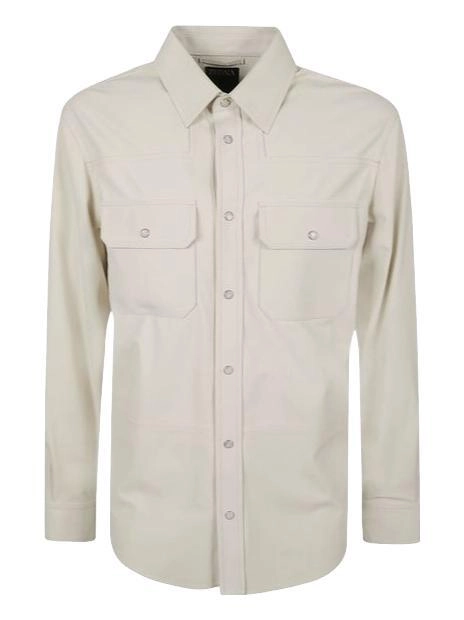 Zegna Long Sleeved Snapped Shirt - No