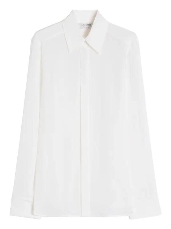 Sportmax Elisir Silk Shirt - White