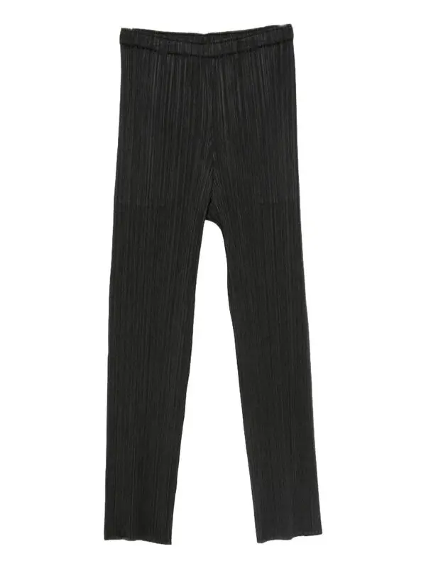 PLEATS PLEASE BY ISSEY MIYAKE Pleated Trousers - Black