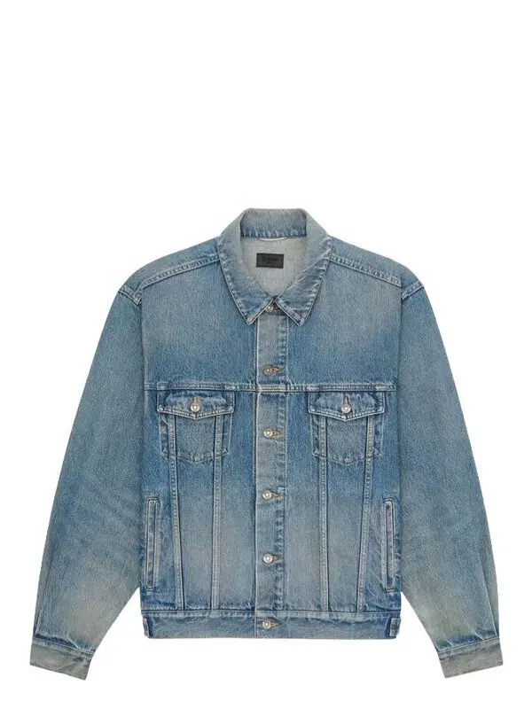 Saint Laurent Denim Trucker Jacket - Medium Blue