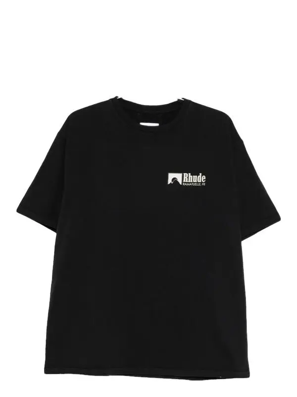 Rhude Ramatuelle Intl Racing T-shirt - Black