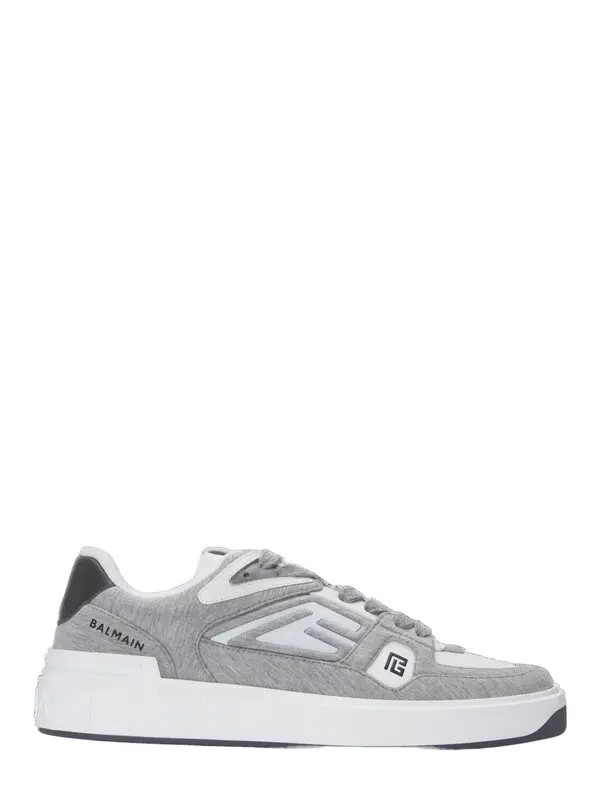 Balmain B-court Skate Trainers - Grey