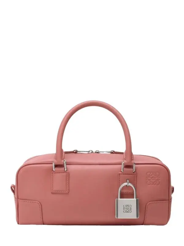 Loewe Amazona 23 Padlock Detail Tote Bag - Blush