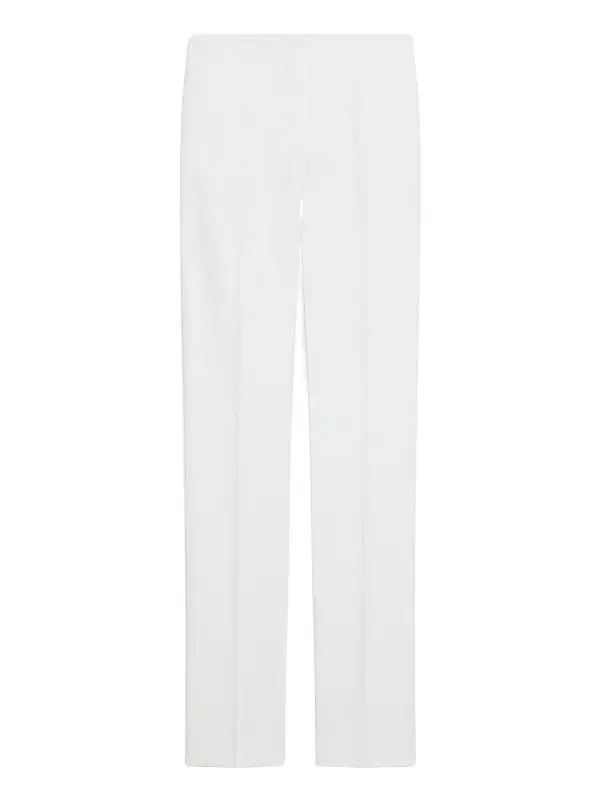 Sportmax Abbono Pleat Detailed Straight Leg Trousers - No