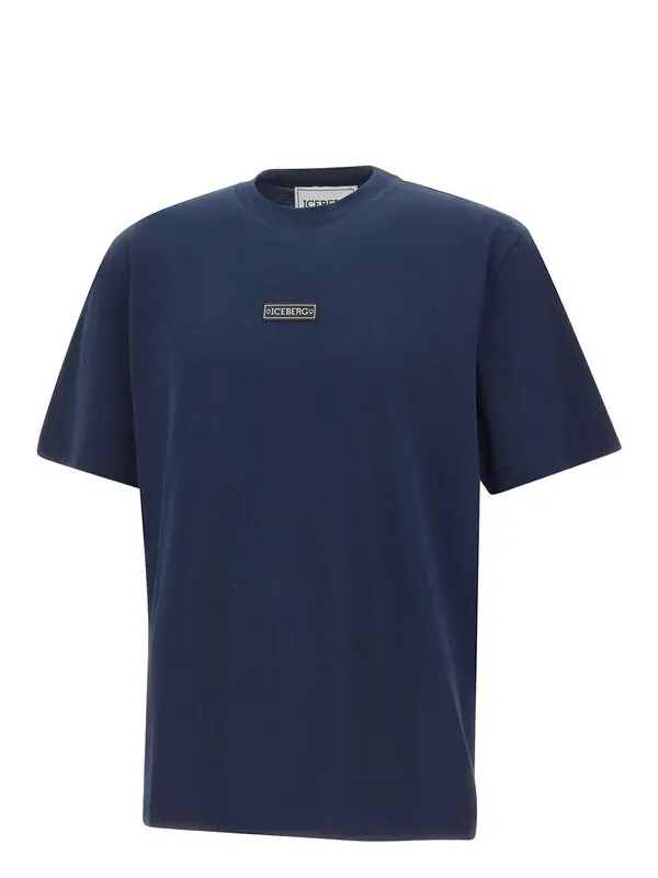 Iceberg Peanuts Printed Regular Fit Jersey T-shirt - Blue