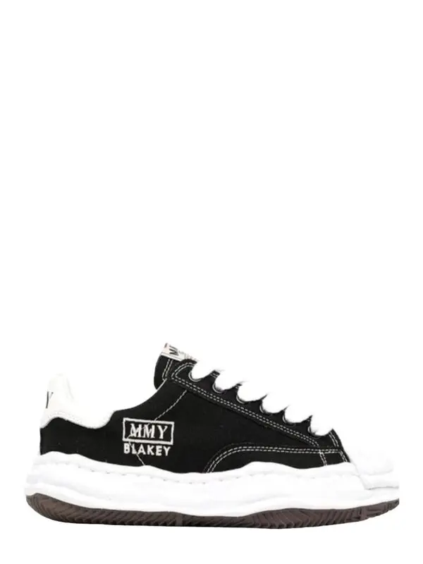 Mihara Yasuhiro Blakey Strapped Casual Sneakers - Black