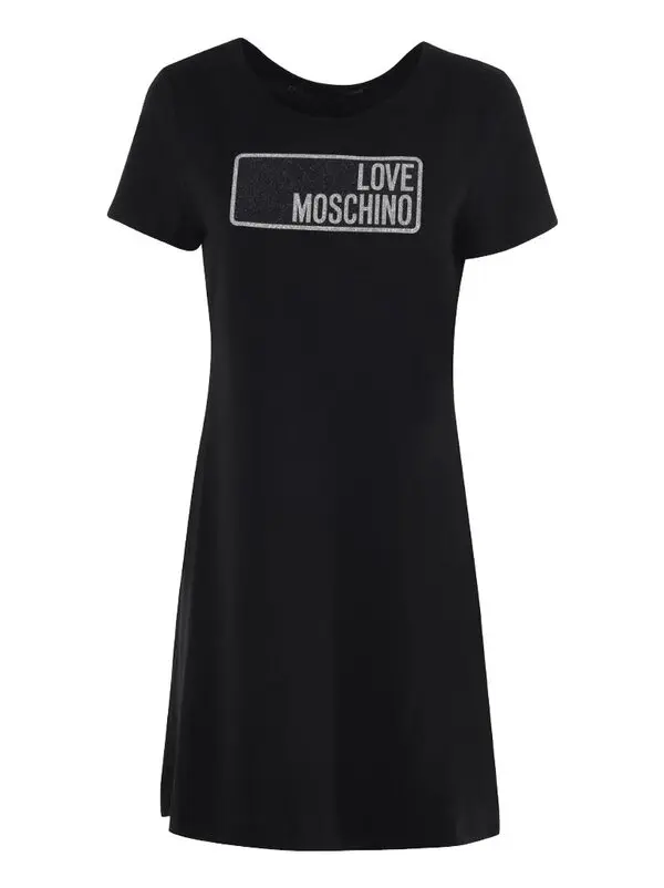 Moschino T-shirt Dress - Black