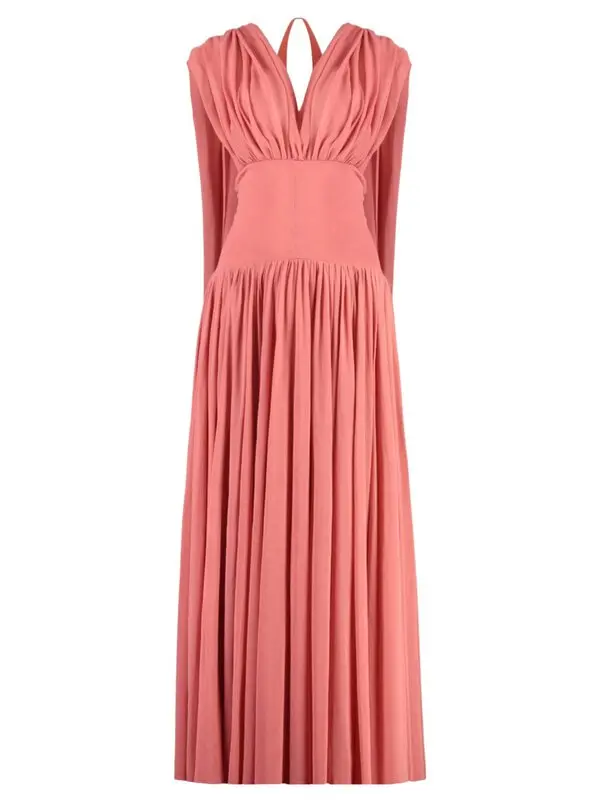 Philosophy Di Lorenzo Serafini Open Back Maxi Mesh Dress - No