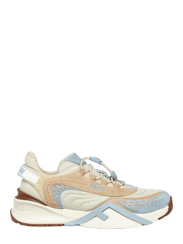 Fendi Flow Low-top Sneakers - Light Blue