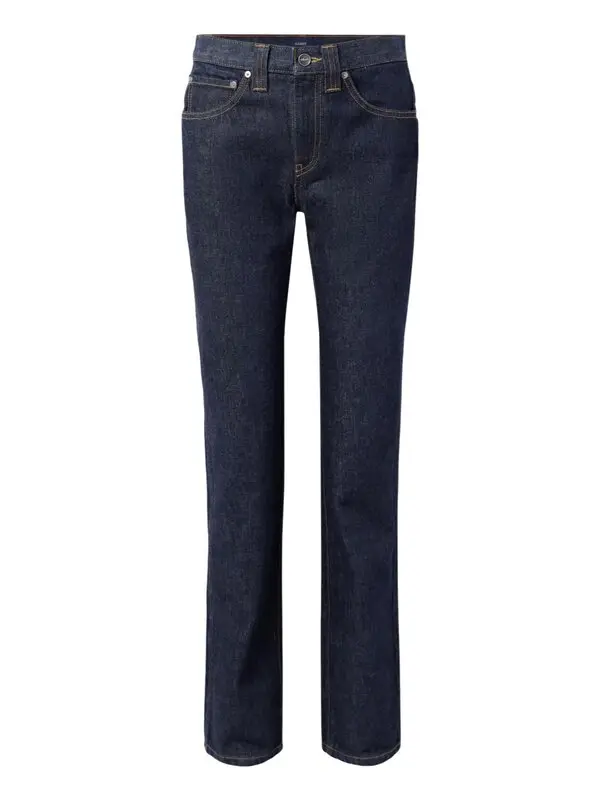 Khaite Farley Straight-leg Jeans - Indigo