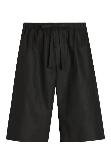 Dolce & Gabbana Logo Jacquard Bermuda Shorts - Black