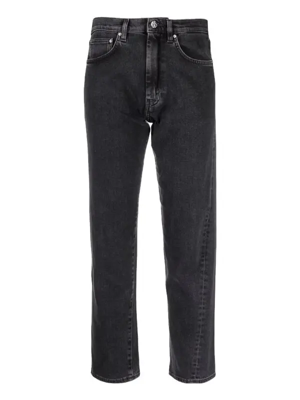 TOTEME Cropped Tapered Jeans - Grey