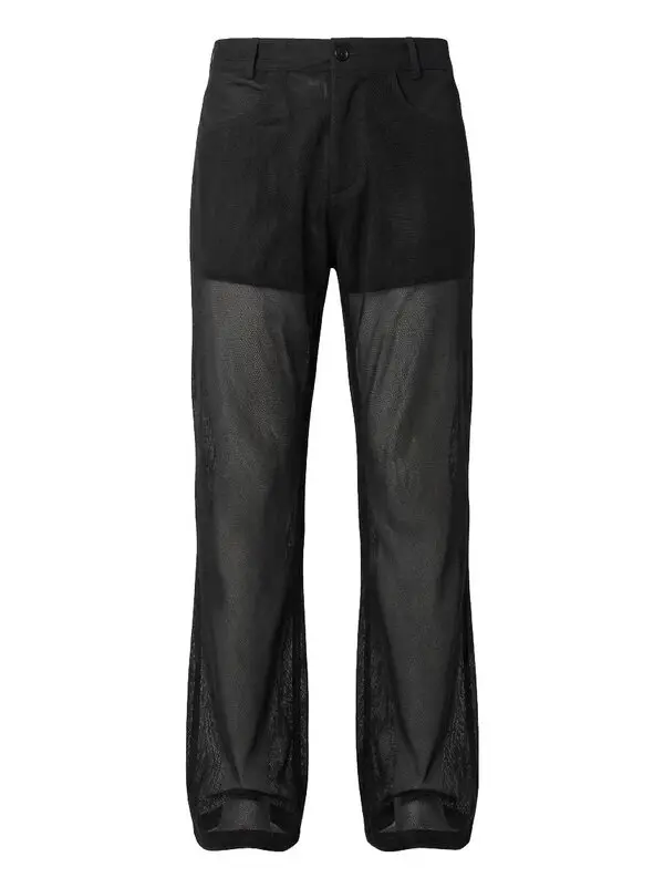 Gucci Technical Mesh Pants - Black