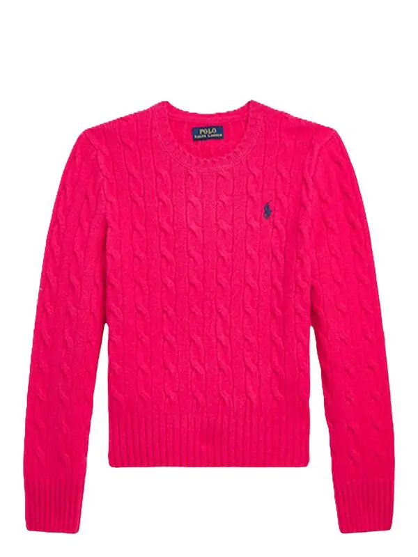 Polo Ralph Lauren Embroidered Crewneck Jumper - Pink