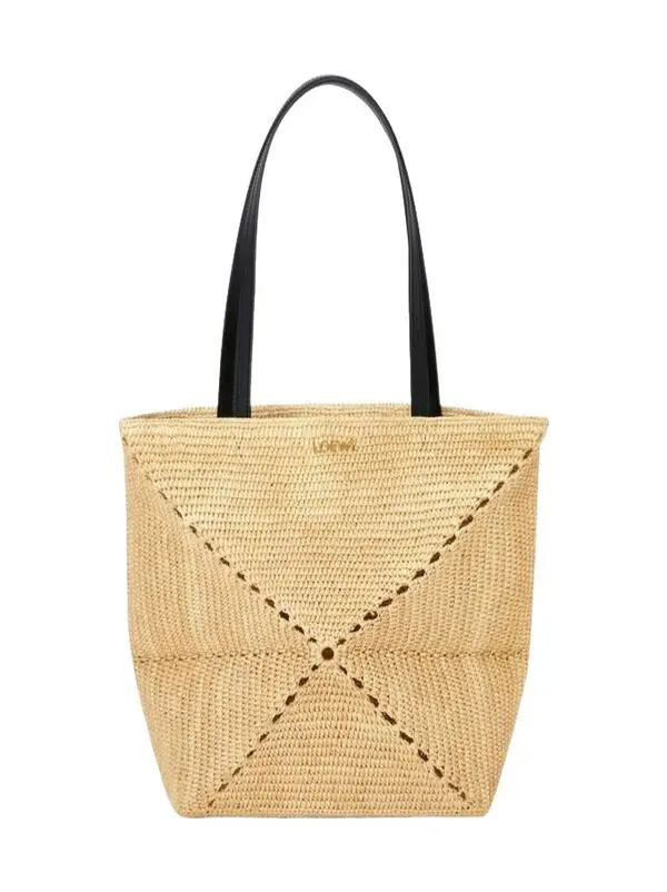 Loewe Puzzle Fold Tote Bag - Natural