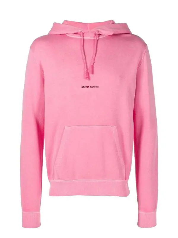 Saint Laurent Rive Gauche Hoodie - Pink