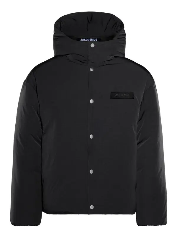 Jacquemus Puffer Jacket - Black