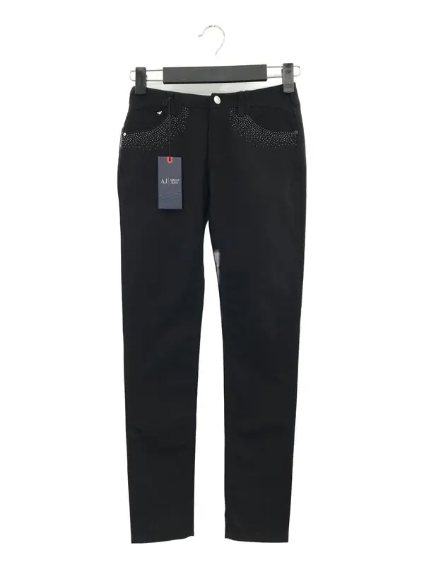 Emporio Armani Embellished Denim - Black