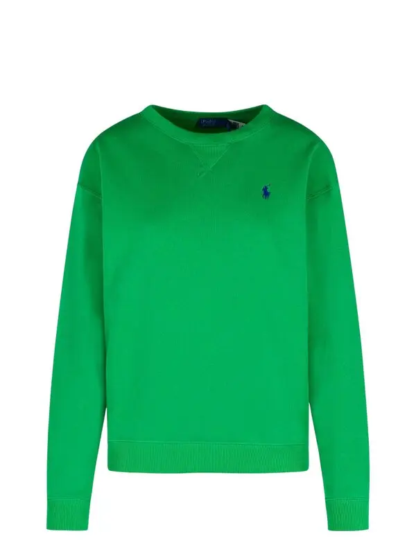 Polo Ralph Lauren Lightweight Fleece Crewneck Sweatshirt - Green