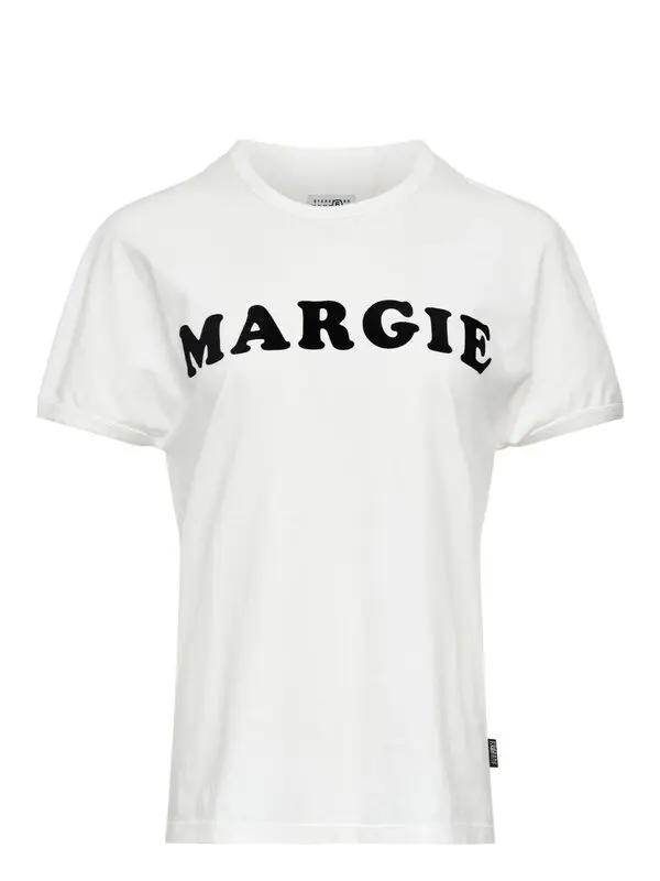 MAISON MARGIELA Margie Logo T-shirt - White