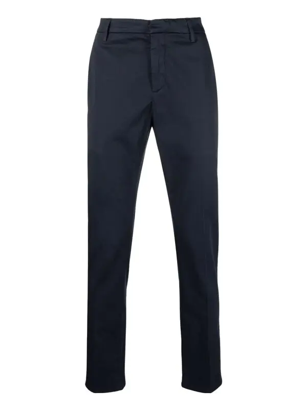 DONDUP Slim Chino Pants - Black