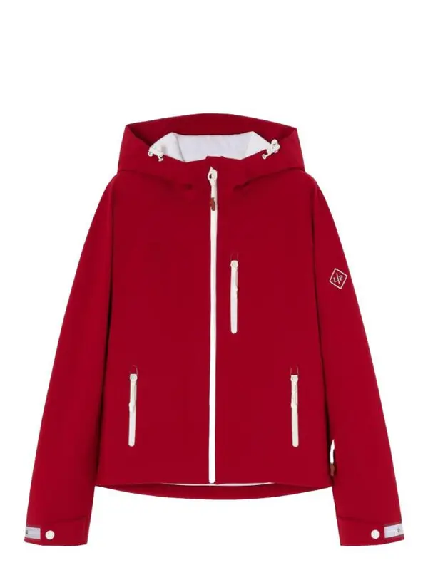 Loro Piana Kyne Bomber Jacket - Retro Red