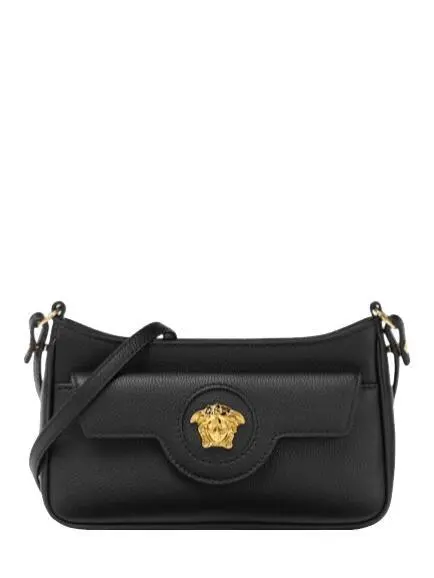 Versace La Medusa Mini Shoulder Bag - Black