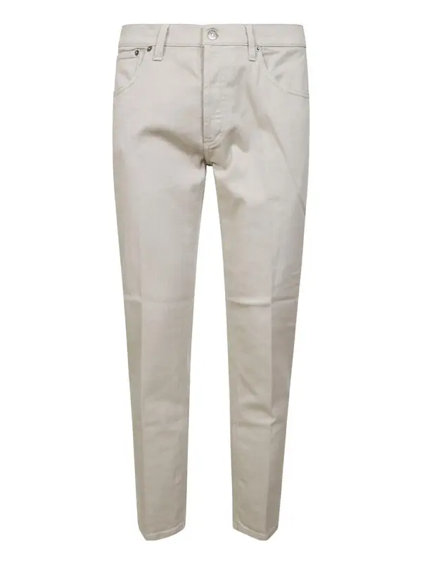DONDUP Brighton Cotton Chinos - Gray
