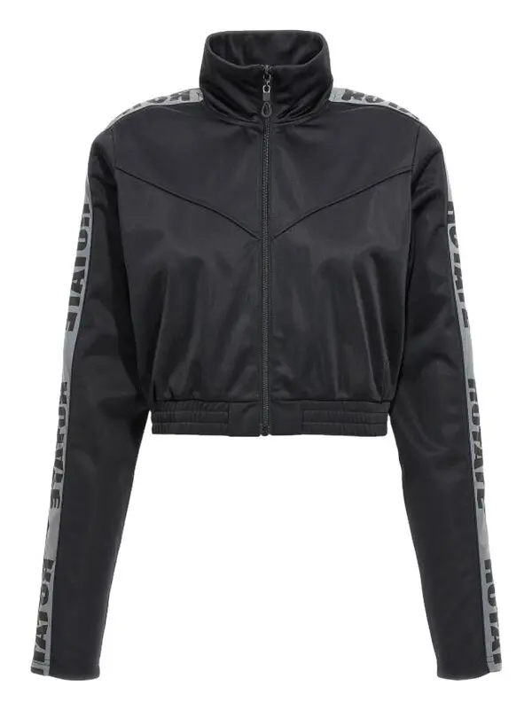 ROTATE BY BIRGER CHRISTENSEN Logo Band Track Jacket - Black