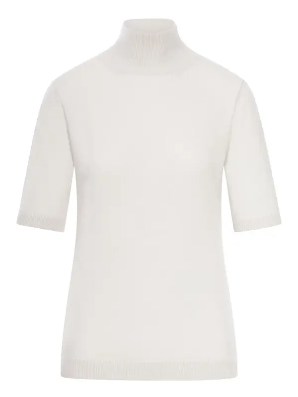 Max Mara Short-sleeved Knitted Jumper - No