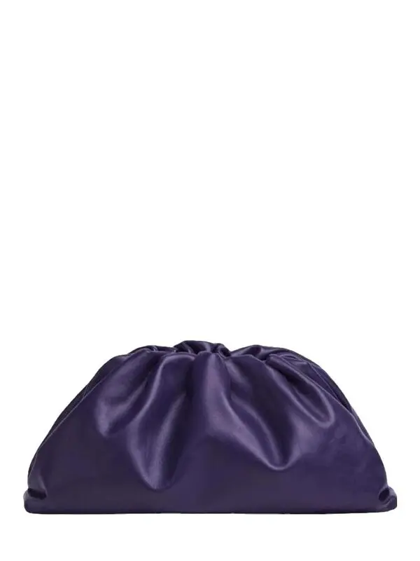 Bottega Veneta The Pouch Clutch Bag - Grape